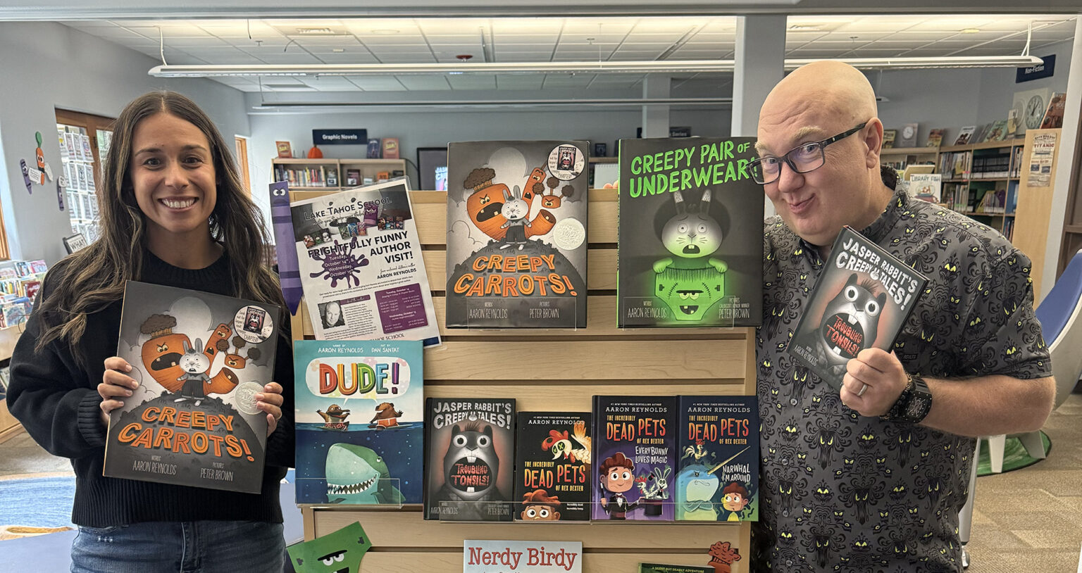 A Bobcat Treehouse Author Celebration with Aaron Reynolds - Lake Tahoe ...