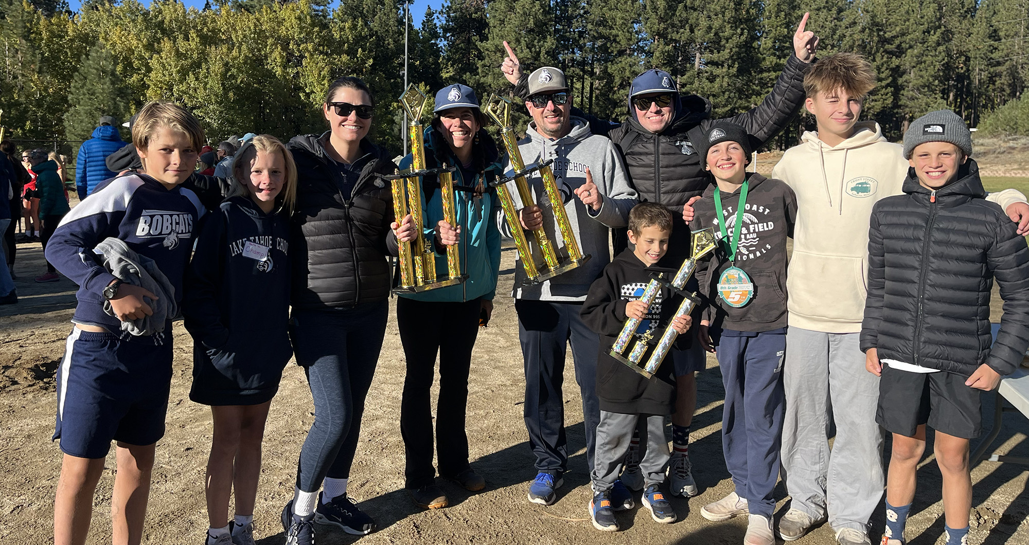 Bobcats Dominate at Cross Country Championships - Lake Tahoe School